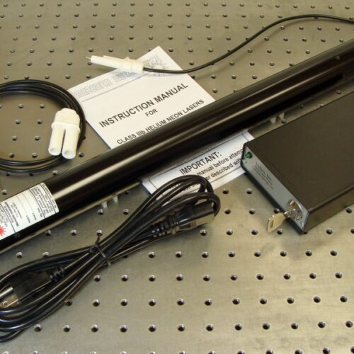 20mW 633nm Red HeNe Laser System – Meredith Instruments